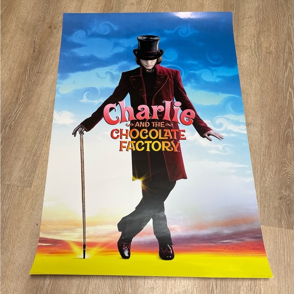 Wall Decor | Charlie And The Chocolate Factory Poster | Poshmark